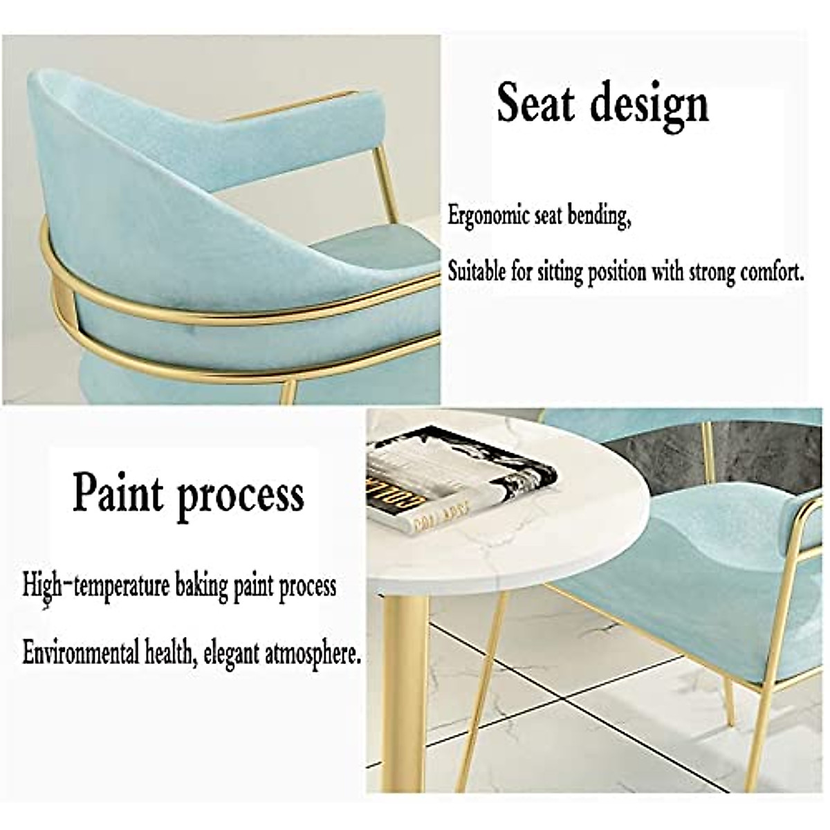 Office Business Hotel Lobby Dining Table Set, Office Reception Room Small Conference Table Set, Office Table and Chair Combination Reception Hotel Reception Leisure Table Balcony Study Restaurant Livi