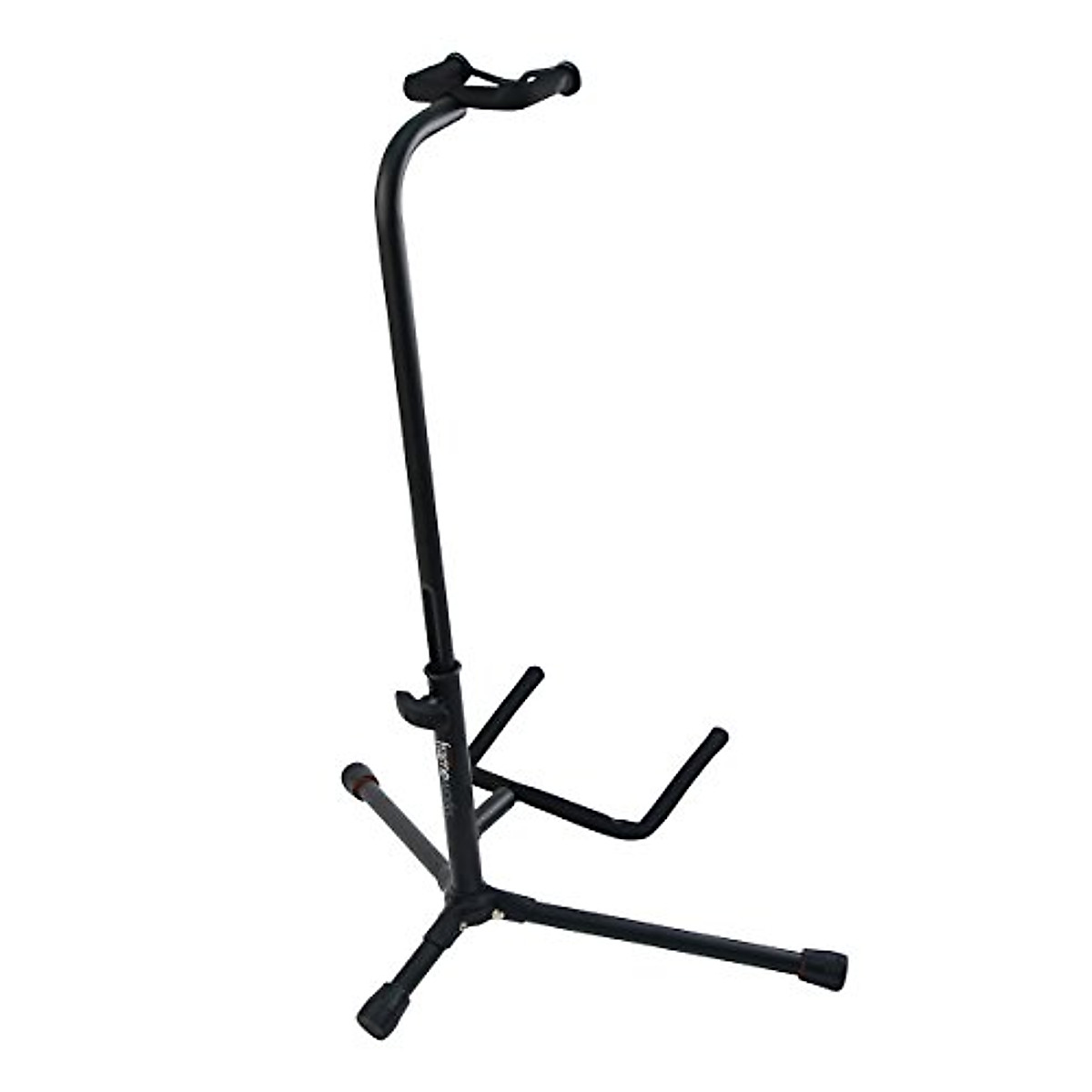 Gator Frameworks Adjustable Guitar Stand, Holds Single Electric or Acoustic Guitar (GFW-GTR-1000),Black
