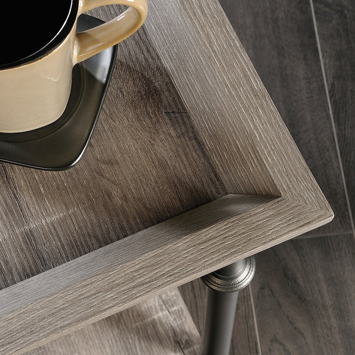 Sauder Canal Street Side Table, Northen Oak finish