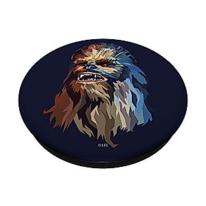Star Wars Chewy Painted Head PopSockets PopGrip: Swappable Grip for Phones & Tablets