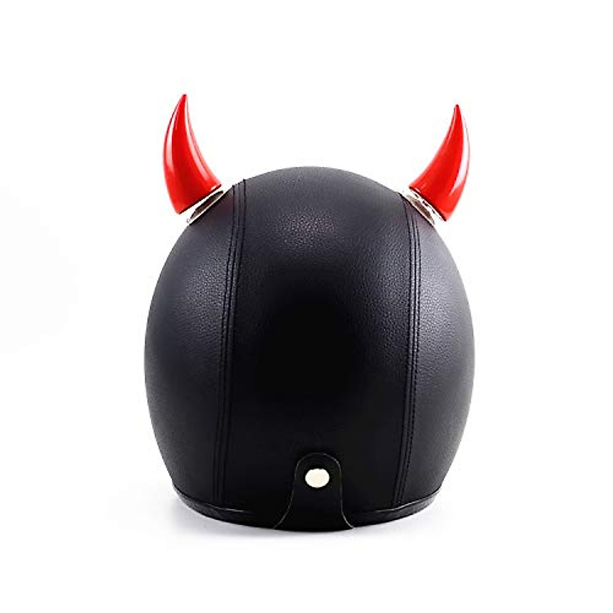 HHongJM Rubber Helmet Horn for Motorcycle Bicycle Ski Car Decoration Suction Cup Design 2PCS (Pink)+1PCS Bell