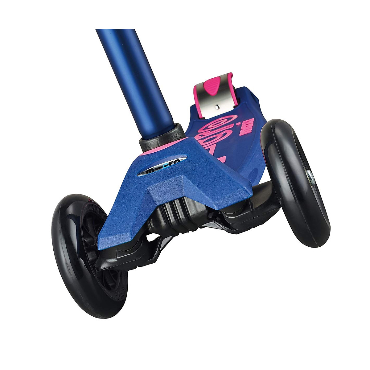 Micro Kickboard - Maxi Deluxe 3-Wheeled, Lean-to-Steer, Swiss-Designed Micro Scooter for Kids, Ages 5-12 - Indigo