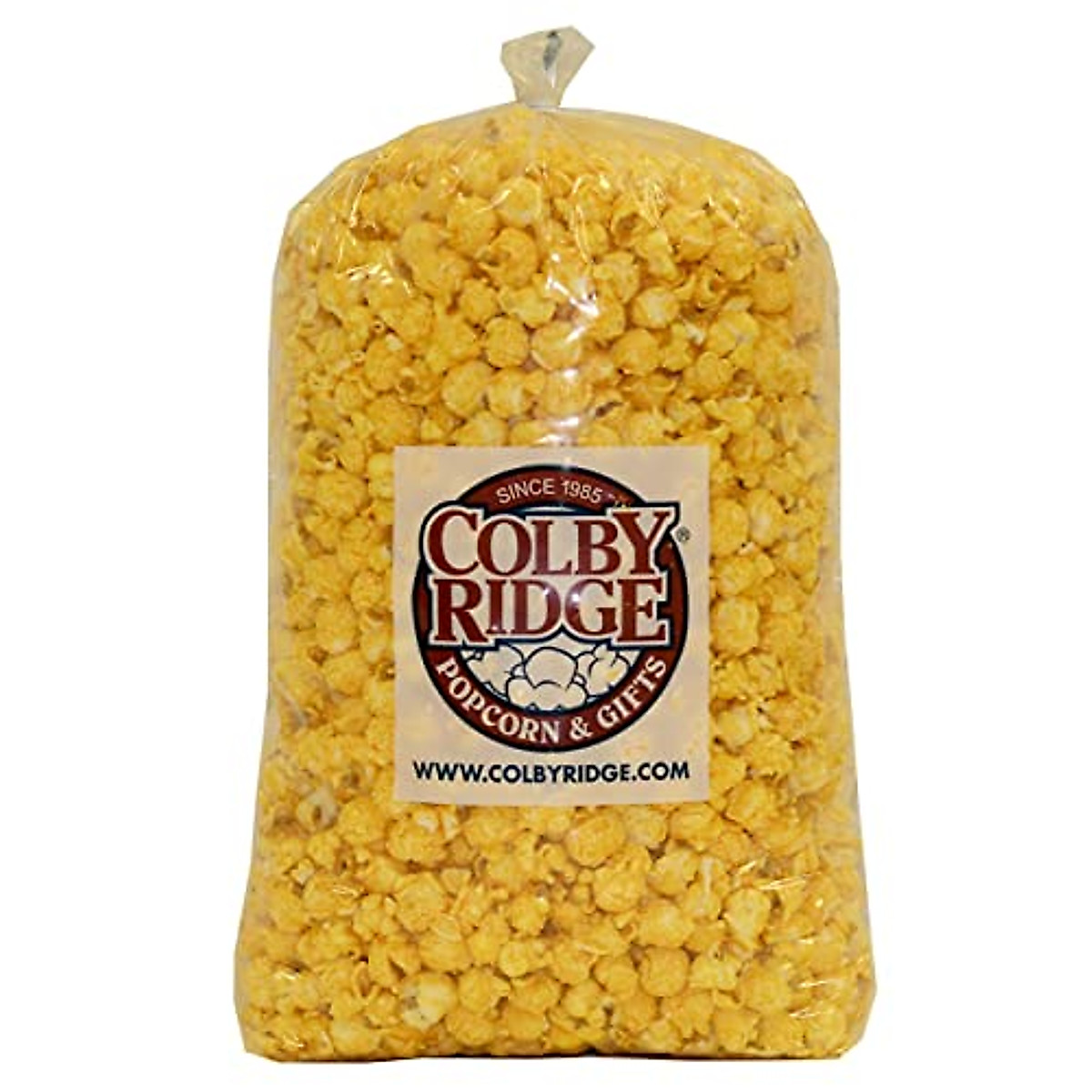 Colby Ridge 8 Gal. (128 Cups) Popcorn Sampler White, Caramel, Cheese, and Rainbow Popped Popcorn