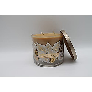 White Barn 3 wick candle Harvest Gathering compares to Bath and Body Works