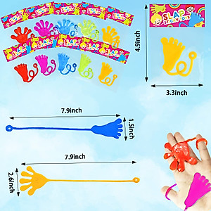Leetous Sticky Hands & Feet Party Favors for Kids (20 PCS), Goodie Bags Stuffers Fillers for Boys Girls, Preschool Kindergarten Graduation End of the Year School Classroom Students Prizes Toys Gifts