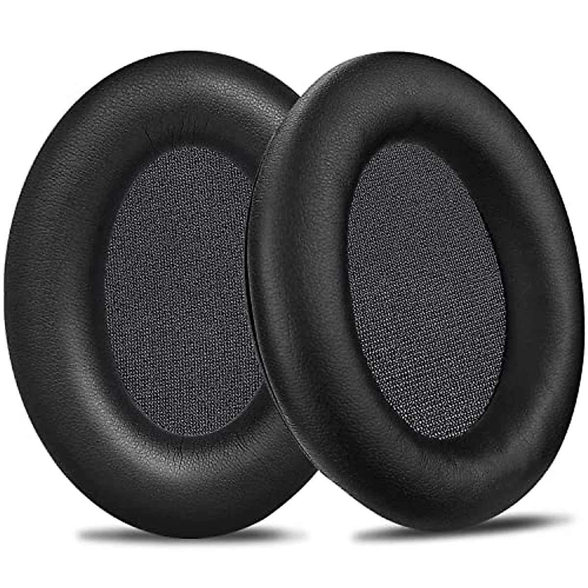 SOULWIT Earpads Cushions Replacement for Sennheiser HD201 HD201S HD180 HD418 HD419 HD421 HD428 HD429 HD438 HD439 HD448 HD449 Headphones, Ear Pads with Softer Protein Leather, Noise Isolation Foam