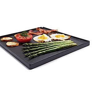 Broil King 11221 Cast Iron Griddle Black 15-IN X 12.8-IN