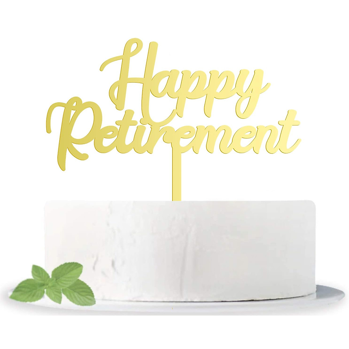 Sunny Beach Theme Retirement Party Decorations - Golden Happy Retirement Balloons & Cake Topper & Coconut Tree Balloons & Sunshine Balloons for Beach Theme Retirement Party Supplies Retired Gift Ideas