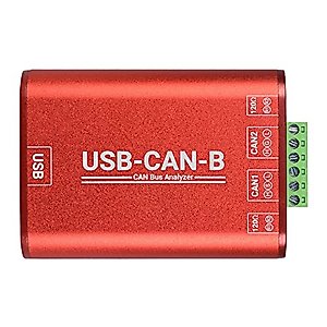 Waveshare USB to CAN Adapter Dual-Channel CAN Analyzer Industrial Isolation Support Windows XP/7/8/10/11 and Linux Systems