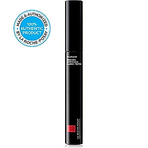 La Roche-Posay Toleriane Extension Lengthening Mascara, for Visibly Longer Lashes, Black, Ophthalmologist Tested