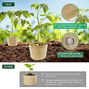 Arrinew Succulent Tools, Mini Garden Tool Set Bonsai Tree Kit with Burlap Pots Hand Shovel Rake Scissors, Indoor Plant Care Tool Accessories Gardening Gifts for Women Starter & Seniors