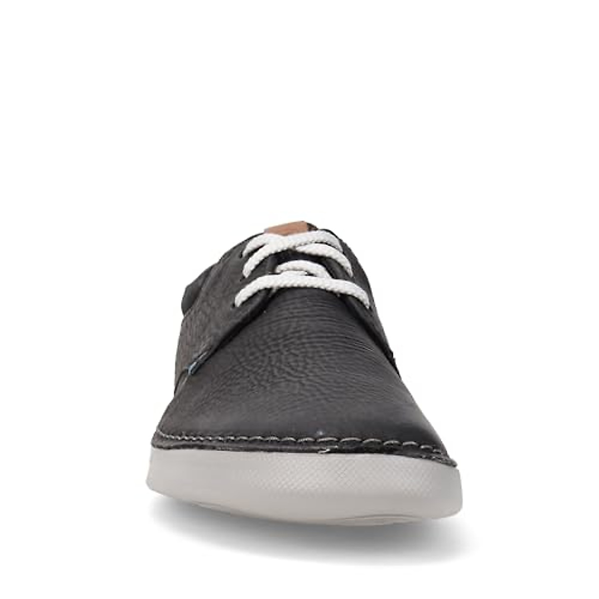 Clarks Gereld Lace Sneaker, Black Leather, 9 Medium