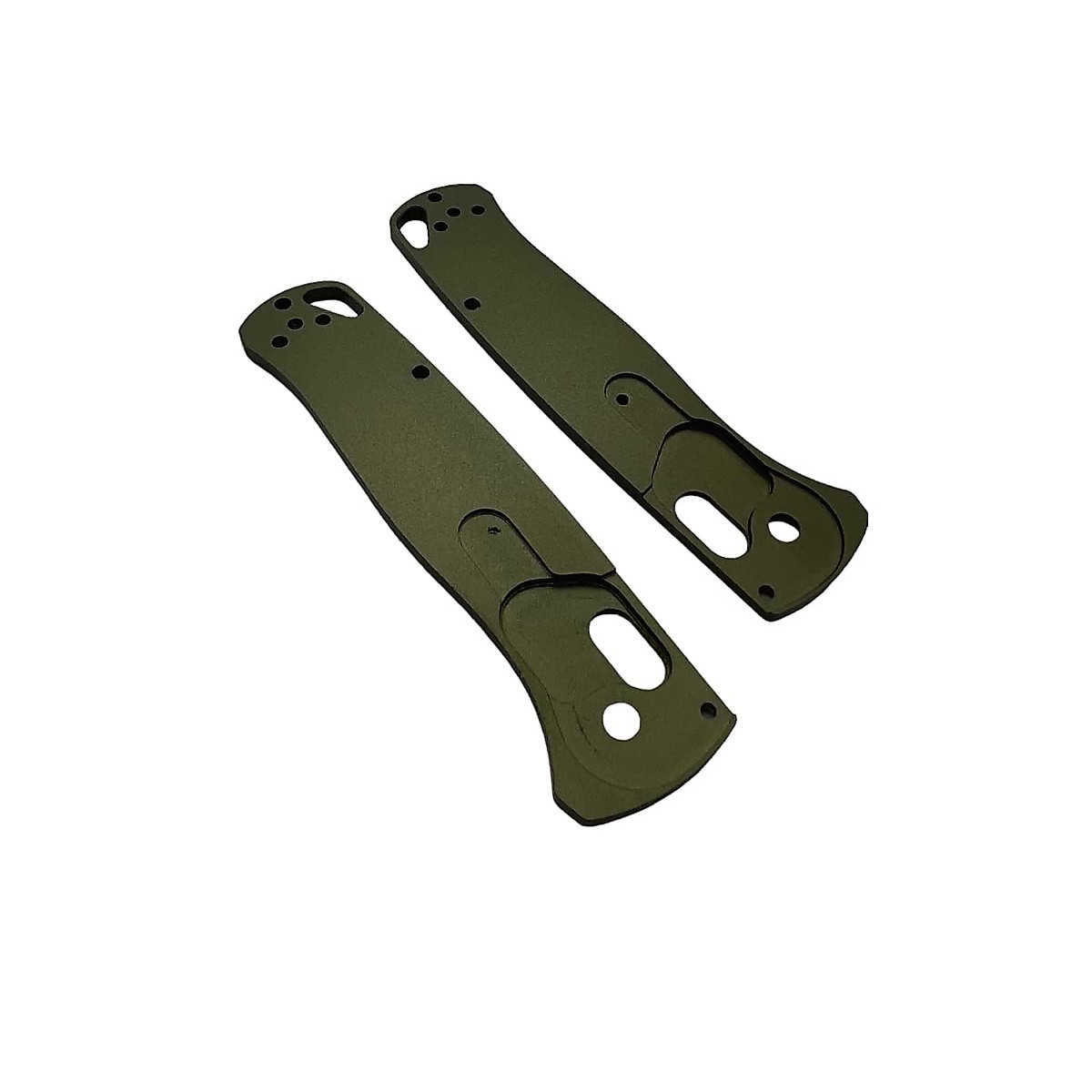 August Engineering AE-1102 Honeycomb Scales For Benchmade Bugout Folding Knife 535 Precision Machined 6061 Aluminum Anodized Finish (Bronze)