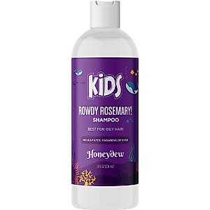 Deep Cleansing Shampoo for Kids - Paraben & Sulfate Free Kids Shampoo for Oily Hair and Scalp with Tea Tree and Rosemary Essential Oils - Gentle Nourishing Shampoo for Build Up Flakes and Dry Scalp