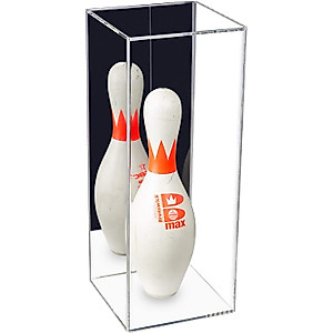 Better Display Cases Clear Acrylic Table Top Figurine Display Case with Mirror for Doll Bobblehead Action Figure or Collectible Toy Figure (A085-MB)