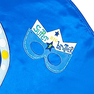 C.R. Gibson Blue 'Big Brother' Superhero Cape Children's Costume, 3pc, 22'' L