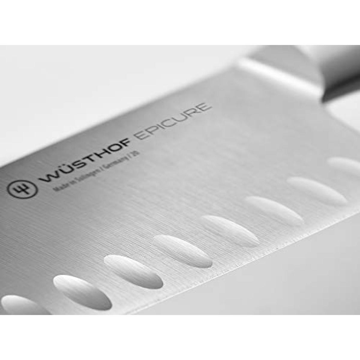 Wusthof Epicure Santoku, Hollow Edge, One Size, Brown, Stainless