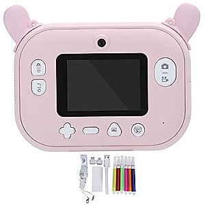 Shanrya Kids Camera, Clearly View Portable Children Camera, Electric Digital Camera, for Photography Photos Print