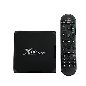 X96 Max Plus Android TV Box Amlogic S905X3 Android 9.0 Quad Core 4GB 32GB 2.4G/5G Dual WiFi BT4.0 4K HDR Box USB 3.0 LAN 1000M