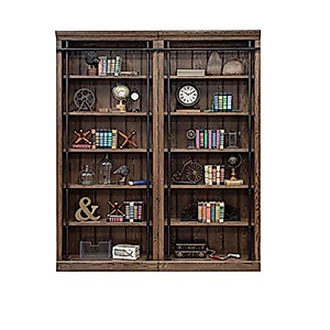 Martin Furniture Avondale 2 Bookcase Wall, Oak