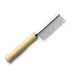 Wooden Handle Grooming Comb for Dogs Cats Pet