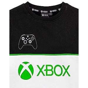 Xbox Sweatshirt Boys Kids Game Console Black Sweater Hoodie Merchandise 11-12 Years