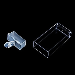 Clear Plastic Diamond Storage Box with Compartment 112 Pack Transparent Diamond Embroidery Painting Accessory Tool Drill Jewelry Beads Container Holder with Label
