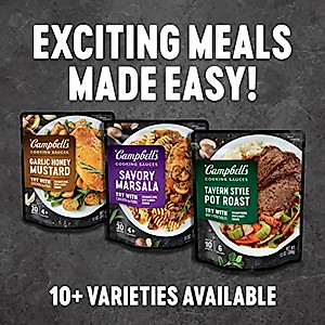 Campbell's Cooking Sauces, Tangy Sweet and Sour, 11 Oz Pouch