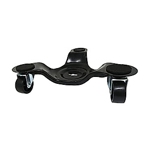 Shepherd Hardware Move-It 9442 12-Inch Steel Tri-Dolly, 300-lb Load Capacity, 12 Inch, Black