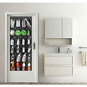 SLEEPING LAMB 8 Shelves Hanging Shoe Rack and 24 Pockets Door Shoe Organizer