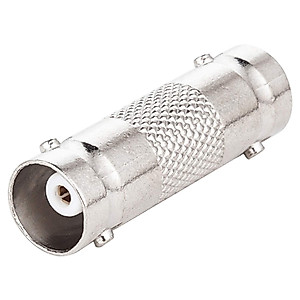 RFAdapter BNC Female to Female, 5 Pack BNC Barrel Connector Coupler, Extend Cables on CCTV Camera Survelliance System