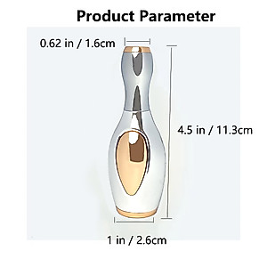 Jet Torch Lighter, Solar Beam Torch, Turbine Torcher, Windproof Adjustable Refillable Cool Lighter for Candle Camping BBQ Kitchen, Mens Gifts (Without Gas) (Silver)