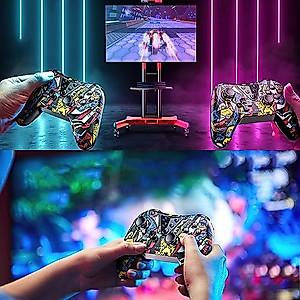 FaSonyke Wireless Switch Pro Controller for Nintendo Switch Controller/Lite/OLED, for Windows PC Wireless Gamepad Joystick with Programmable/Motion Control/Vibration/Turbo/Wakeup Function