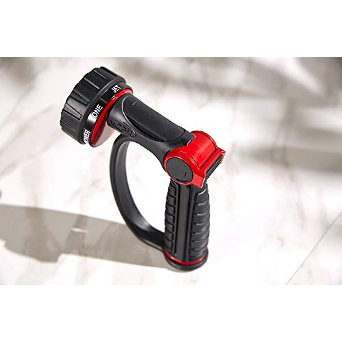 Orbit 58993 7-Pattern Watering Nozzle with Thumb Control , Black