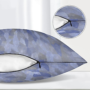 Swirl Camo Body Pillow Covers Decorative Soft Bedding Satin Pillowcase with Zipper Closure Cooling Breathable Long Pillow Case-21"x 54"