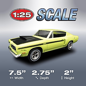 MPC 1969 Plymouth Barracuda 1:25 Scale Model KIt