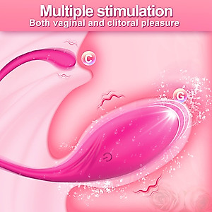 Adult Sex Toys for Women Couples - App Control Wearable Panty Vibrator with 9 Vibrations, G spot Clitoral Stimulator Couple Vibrators, Rose Sex Stimulator for Women Pleasure, Adult Sex Toys
