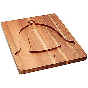 Lenox Bell Cracker and Cheese Board, Brown