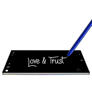 Glow Silver Galaxy Note 10 Pen Replacement for Samsung Galaxy Note 10 Note10 Plus Note 10+ 5G Stylus Pen Touch S Pen (withoutBluetooth)