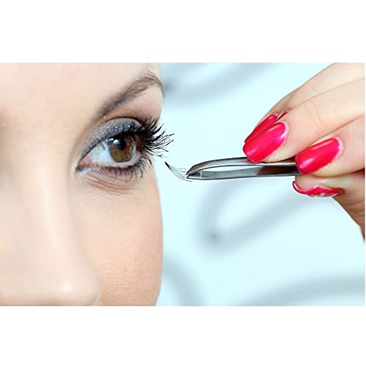 IECILI Individual Lashes/Lash Clusters 480pcs 8-14mm Cluster Eyelash Extensions /12 Roots/C Curl /0.07mm Cluster Lashes/Faux Mink Lash Extensions (C Curl, Fishtail Lashes-0.07mm)