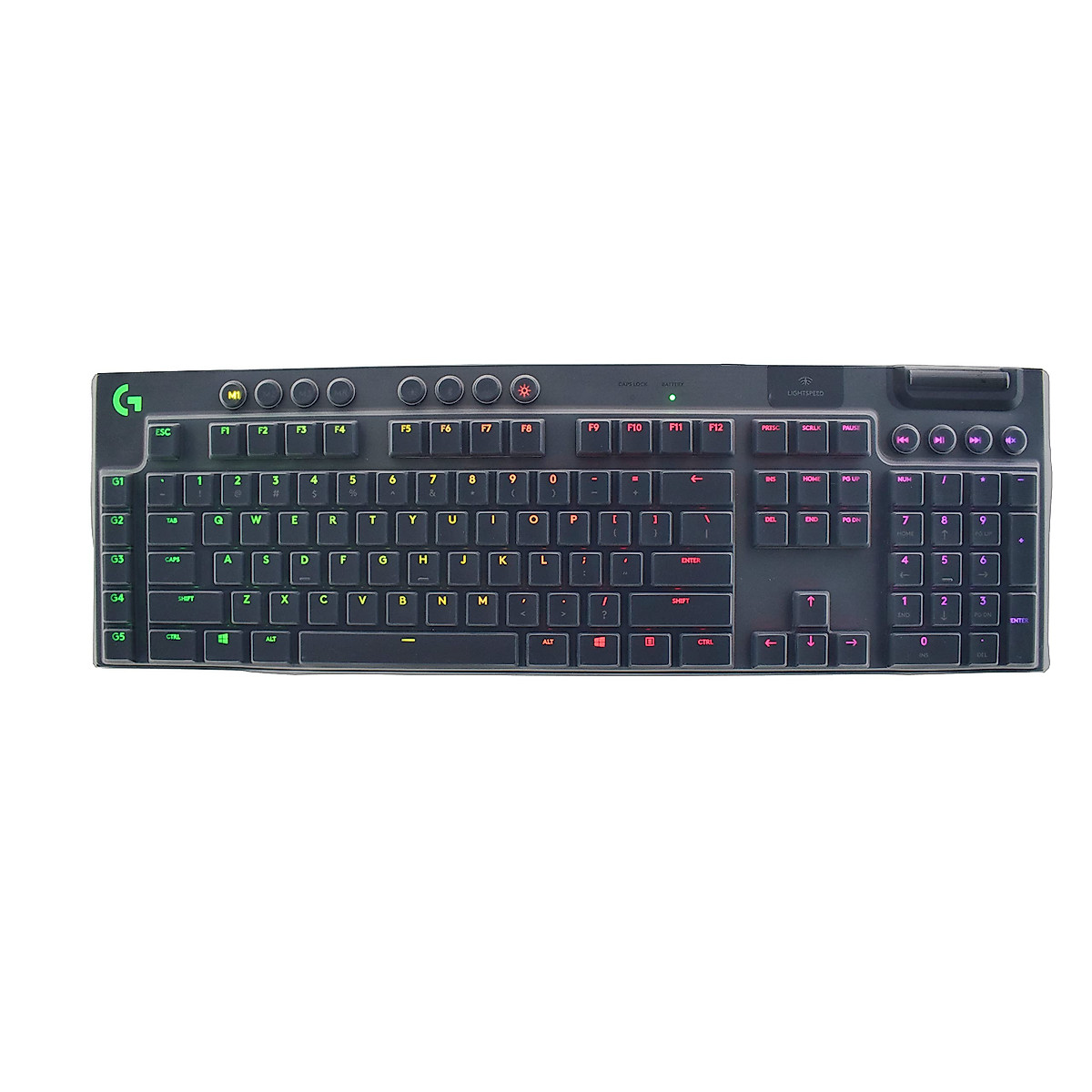 Keyboard Cover for Logitech G915 G815 Mechanical Gaming Keyboard, Ultra Thin Logitech G915 G815 Keyboard Skin - Clear