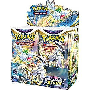 Pokemon TCG: Sword & Shield Brilliant Stars 36 Count Booster Box