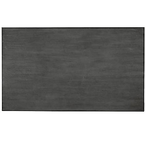 KoiHome Retro Support Design, 4 Chairs with Soft Cushions and a Wood Bench, Kitchen Home Room/Restaurant Furniture (Gray), 6-Piece Dining Table Set with H-Shaped Legs