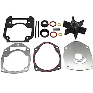 UanofCn 8M0142980 Water Pump Impeller Kit for Mercury 175-300 HP and 450R 3.4L V6 and 4.6L V8 4-stroke Outboards 8M0205803