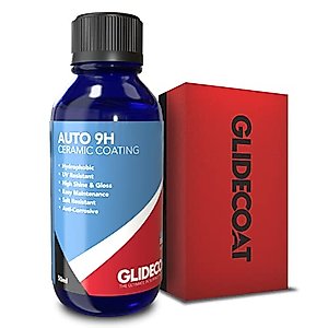 Glidecoat Auto 9H Ceramic Coating 50ML - Ceramic Coating Kit - Professional Protection with Easy Application! High Gloss - Extremely Hydrophobic