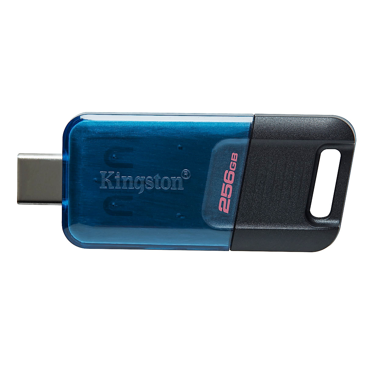 Kingston DataTraveler 80 M 256GB USB-C Flash Drive | USB 3.2 Gen 1 | Up to 200MB/s | DT80M/256GB