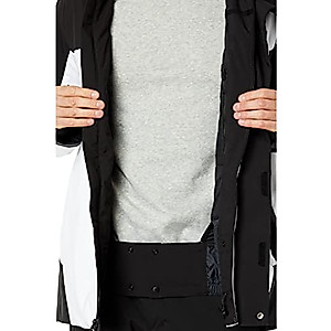 Oakley Unisex Oakley Tnp Tbt Insulated Tech Jacket, Black/White, X-Large US