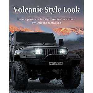 HWSTAR 2022 180W 1000% Bright H6054 5x7 7x6 Led Headlights Compatible with Jeep Cherokee XJ Wrangler YJ [ DOT][Anti-glare][DRL Turn Signal][Hi/Low Sealed Beam] Ford Chevy GMC Toyota Nissan Dodge etc