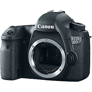 Canon EOS 6D 20.2 MP CMOS Digital SLR Camera with 3.0-Inch LCD and EF 24-105mm f/4L IS USM Lens Kit - Wi-Fi Enabled