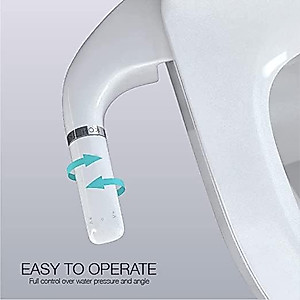 KOHLER 22860-0 Purewash M100 Toilet Seat Attachment For Bidet Functionality